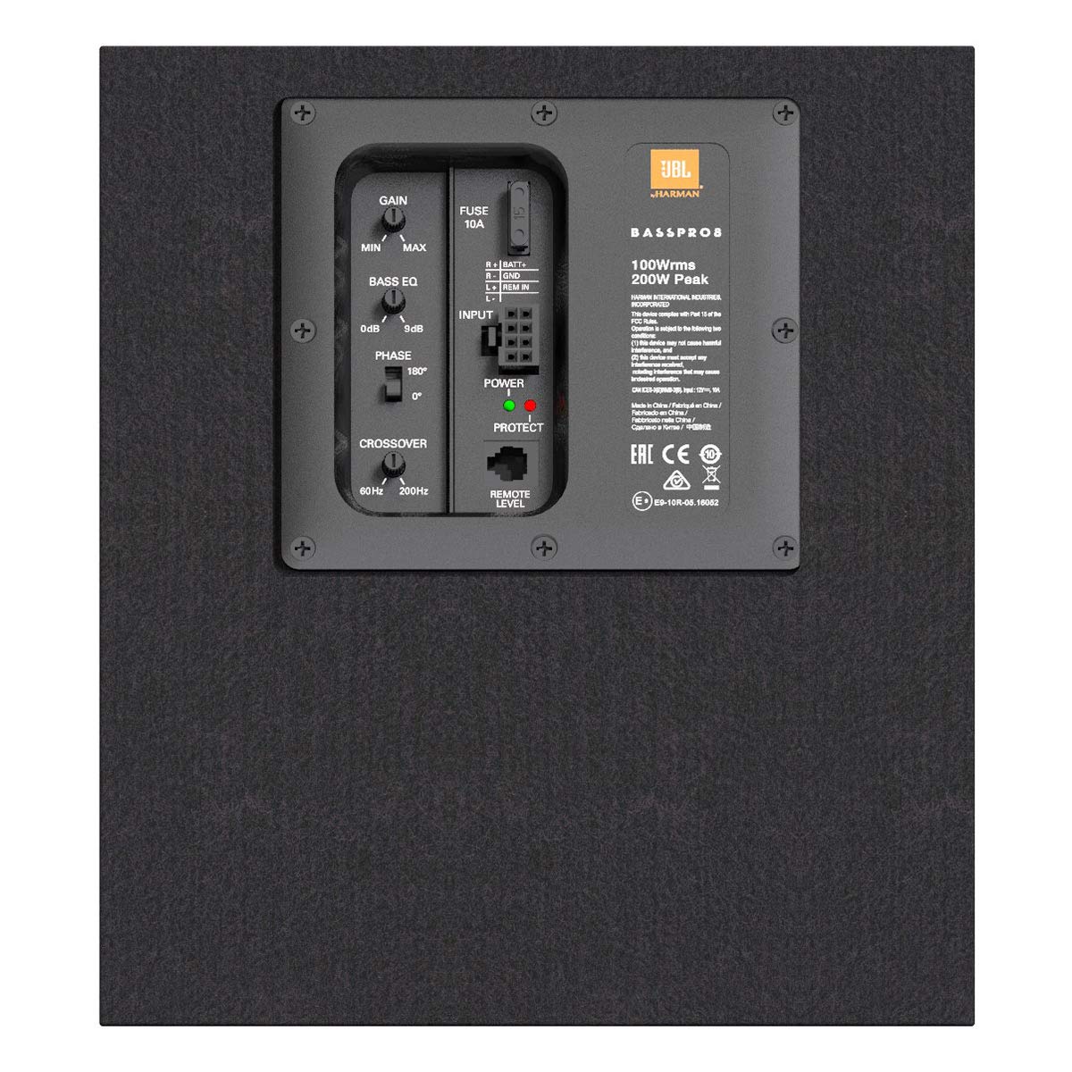 Mua JBL 8" Amplified Ported Subwoofer Enclosure with Sub Level Control ...