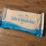 Amazon.com : DermaHarmony Sulfur and Salicylic Acid Bar Soap 3.7 oz ...