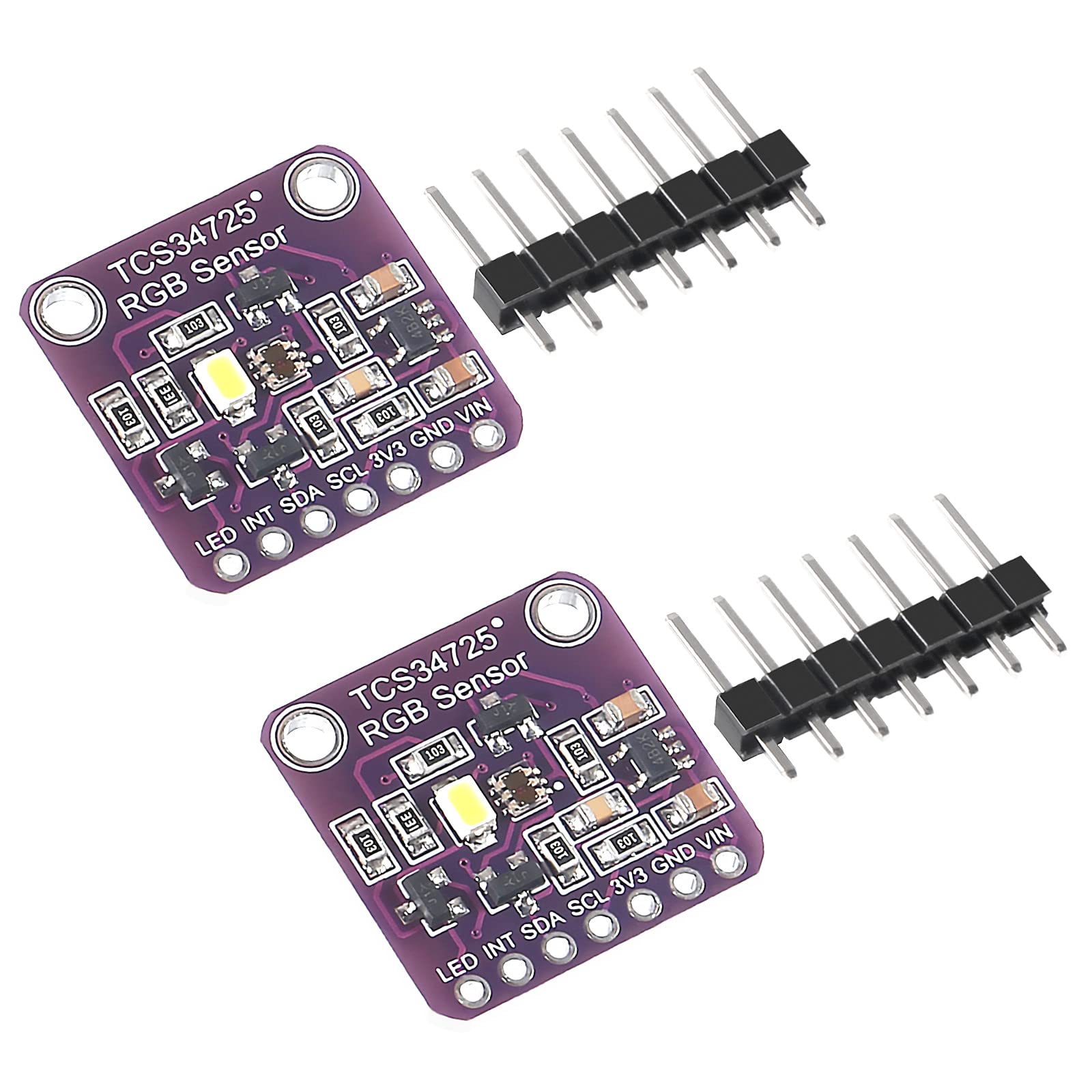 Mua D-FLIFE 2pcs TCS-34725 TCS34725 RGB Light Color Sensor Colour ...