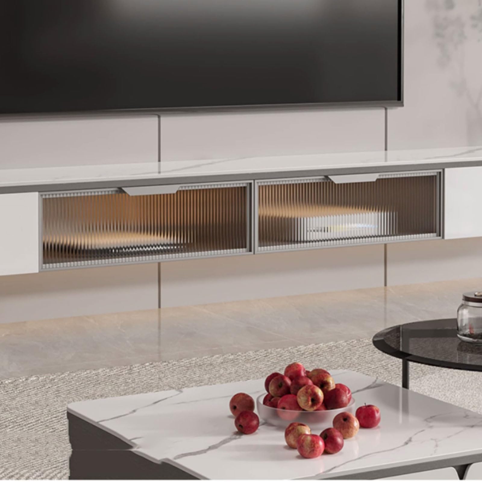 Mua HASMI TV Stand Home Modern Floating Wall Mounted Entertainment ...