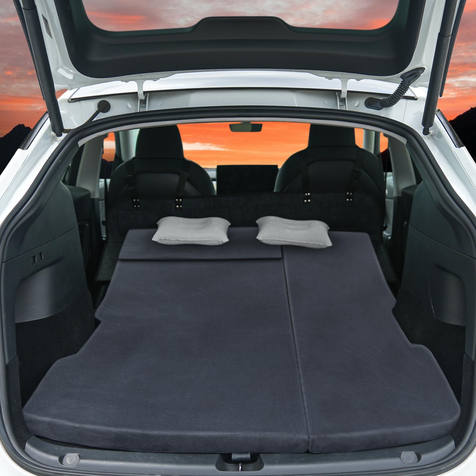 OPODEE Upgraded Memory Foam Camping Mattress for Tesla Model Y/Model X ...