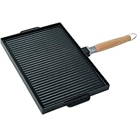 Amazon.com: MasterPan Non-Stick Grill and Griddle Pan with Removable ...