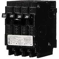 Siemens Q22020CT Triple Circuit Breaker, Plug-In, 20/20 Amps - Amazon.com