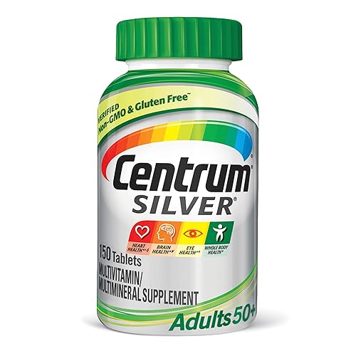Centrum Silver Multivitamin for Adults 50 Plus, Multivitamin ...
