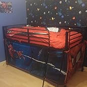Marvel Spiderman Midsleeper Bed Tent by HelloHome: Amazon.co.uk ...