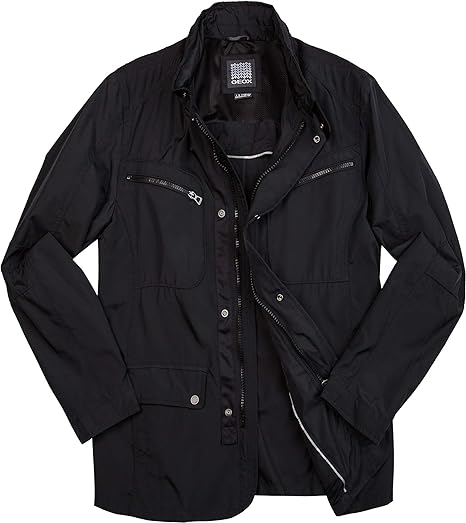 Geox Men's Man Jacket, Black (Black), 44: Amazon.co.uk: Clothing