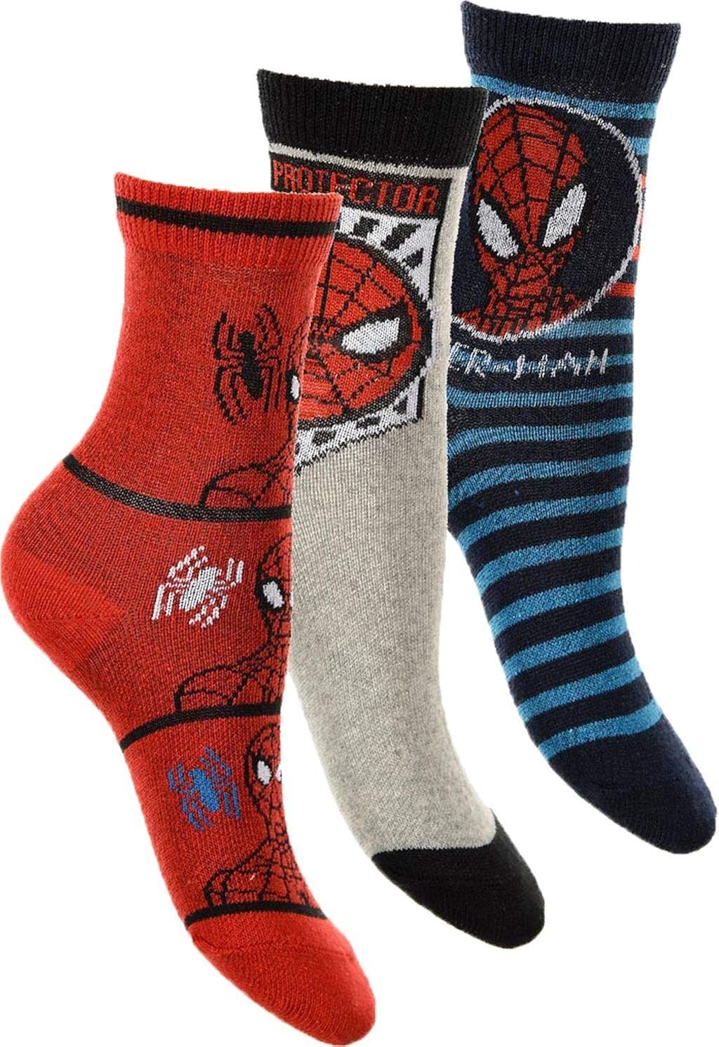 Kids Boys Spiderman Official Licensed Marvel Socks: Amazon.co.uk: Clothing