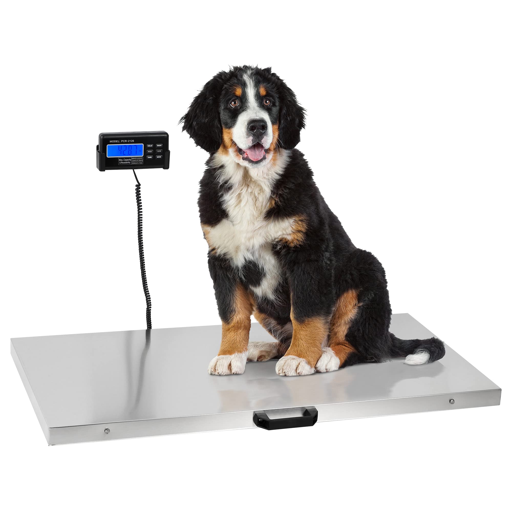 Houseables Dog Scale for Large Dogs, Vet Pet Scales, Digital Animal ...