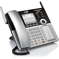 Amazon.com : VTech CM18445 Main Console - DECT 6.0 4-Line Expandable ...