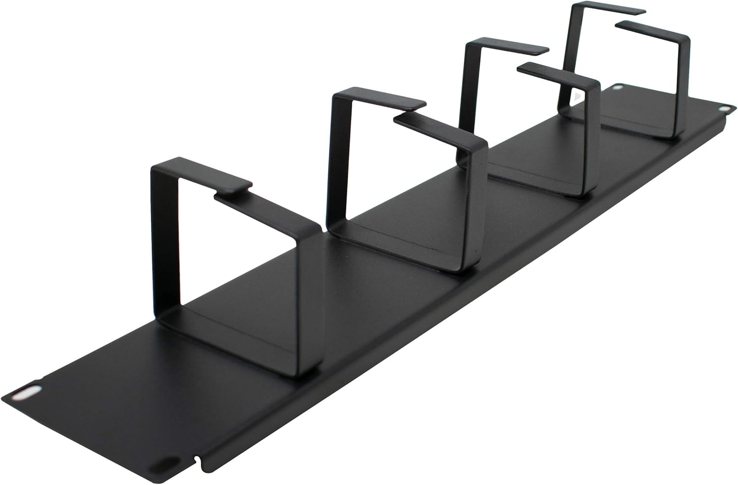 I-CHOOSE LIMITED 2U Cable Management Bar for 19″ Rack Data Cabinet 4 ...