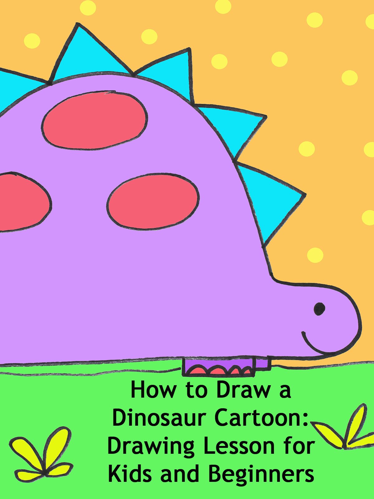 How To Draw A Dinosaur Cartoon how-to-draw-a-dinosaur-cartoon