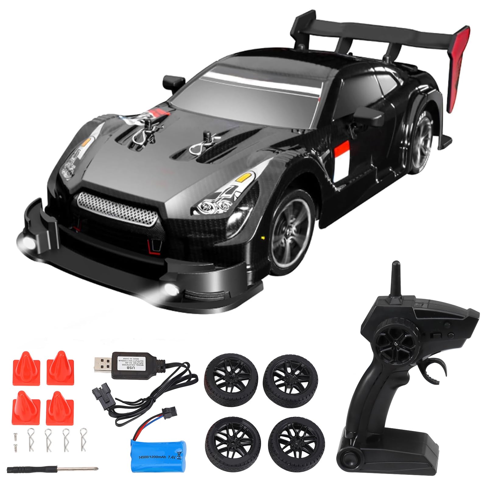 GoolRC RC Drift Car 1/16 RC Car Remote Control Car 2.4GHz 4WD 30km/h RC ...