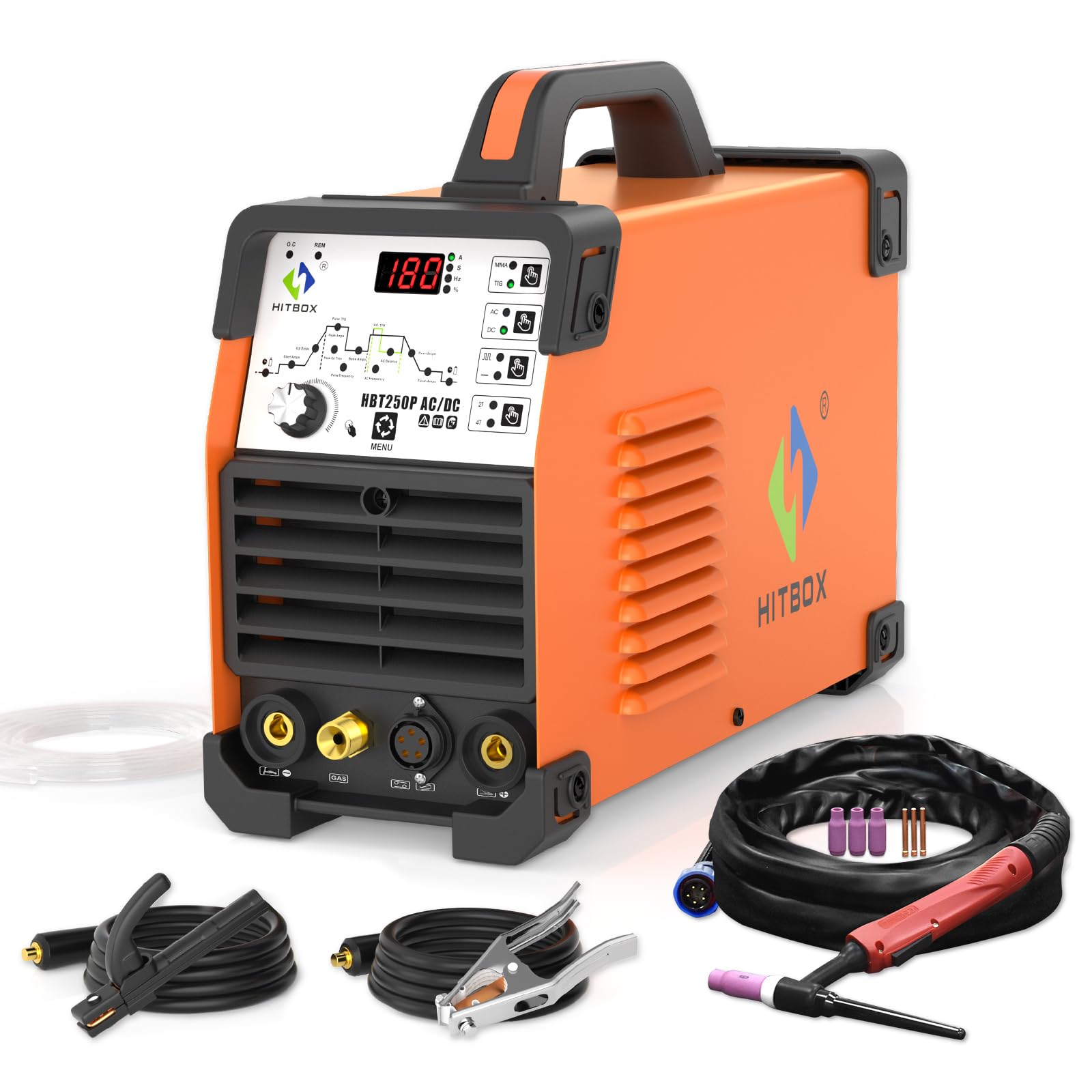 Mua TIG Welder AC/DC with Pulse, 200Amp Aluminum TIG Welding Machine ...