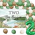 Amazon.com: Wonmelody Two Da Bayou 2nd Birthday Party Decor Two Da ...