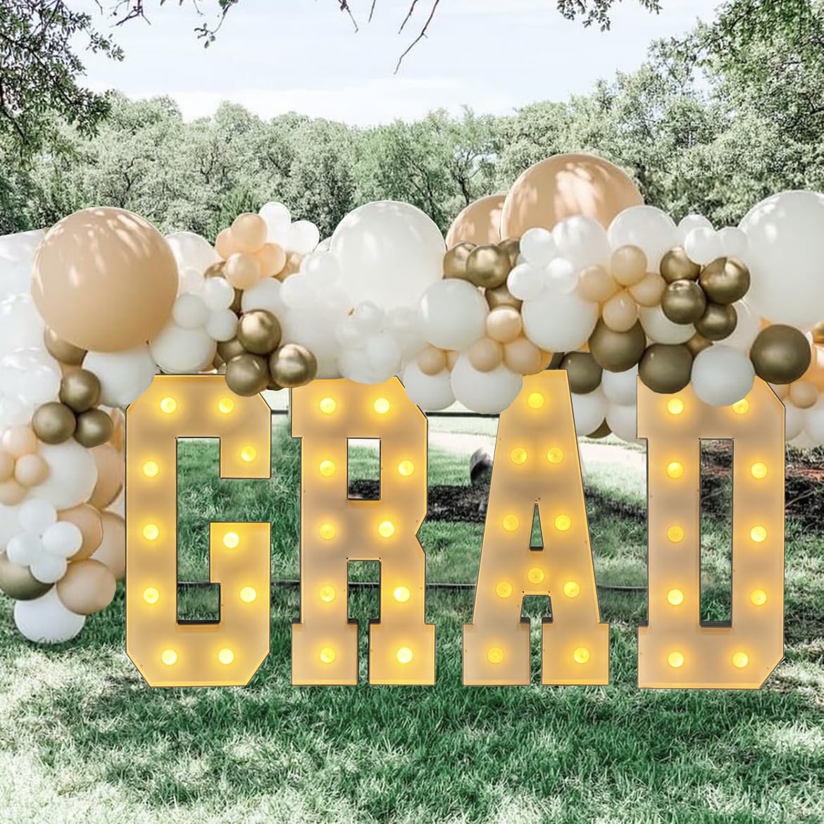 KIMI HOUSE 2025 Graduation Decorations, 3FT Large Grad 2025 Marquee ...