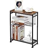 Amazon.com: Small Side Table for Small Spaces - Slim End Table with ...