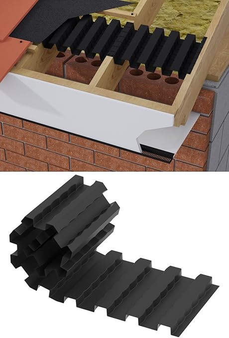 6 Metre of Rolled Formed Eaves Panel vent / Roof Rafter Ventilation ...