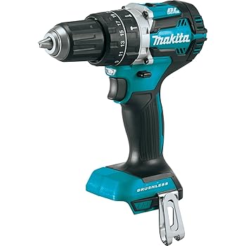 Makita DHP453SYE Combo Rotomartillo Atornillador 1/2" V.V.R, 2 Velocidades 0-400/0-1500 Rpm y ...
