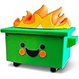 Amazon.com: Dumpster Fire Desk Figure, Dumpster Fire Desk Accessories ...