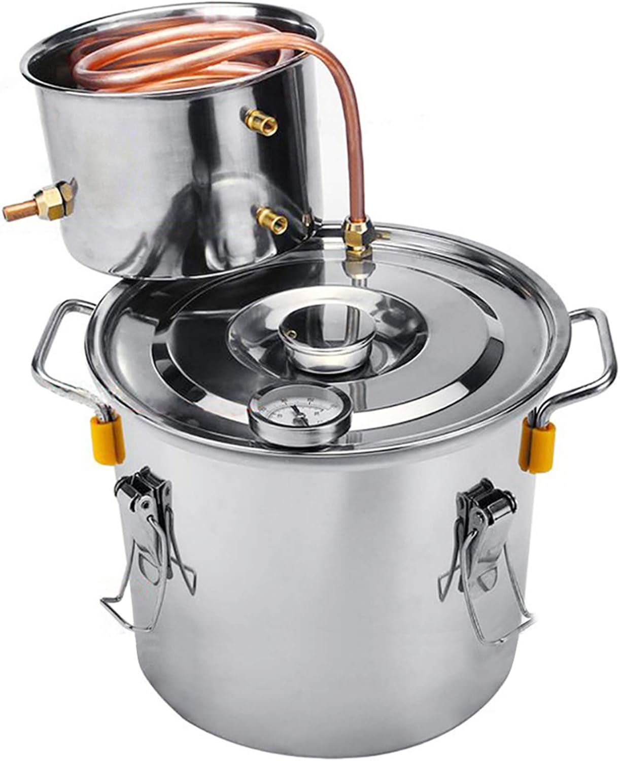 Amazon.com: Moonshine Still 3 Gallon 12 Liters Water Alcohol Distiller ...