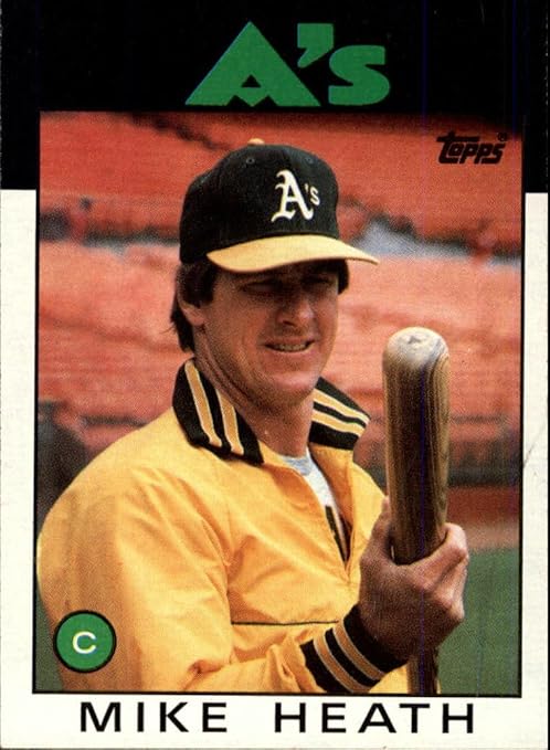 Amazon.com: 1986 Topps Baseball Card #148 Mike Heath: Collectibles ...
