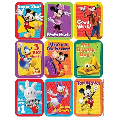 Mickey Mouse Clubhouse Motivational Stickers - Set Nepal | Ubuy