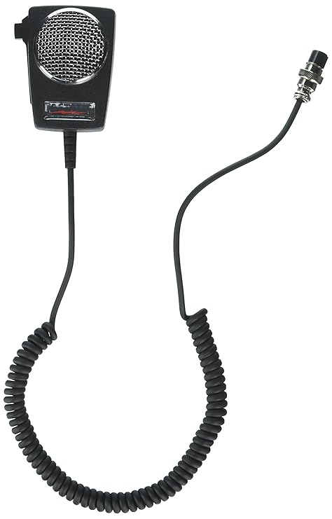 Astatic (302-10005) D104M6B Amplified Ceramic Power 4-Pin CB Microphone ...