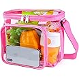 Amazon.com: Clearworld Clear Tote Bag Stadium Approved Lunch Bag,See ...