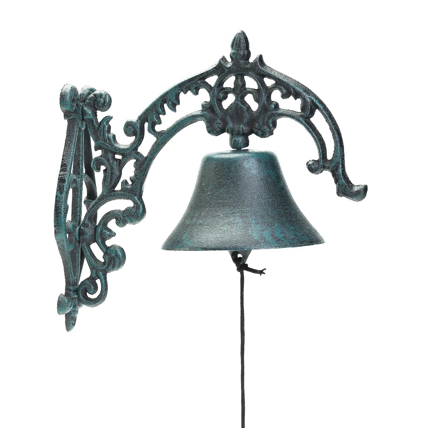Sungmor Large & Loud Farmhouse Dinner Bell Outside Wall Mounted ...