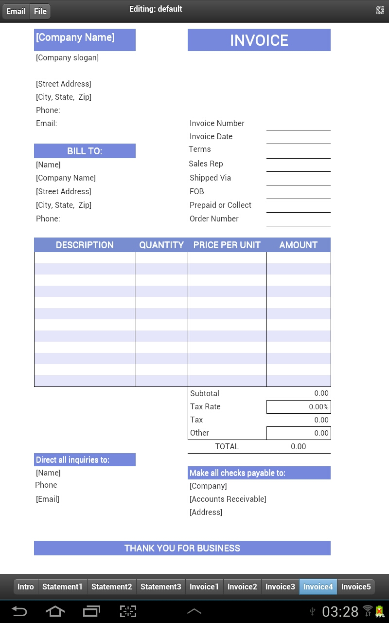 Billing Invoice:Amazon.co.uk:Appstore for Android