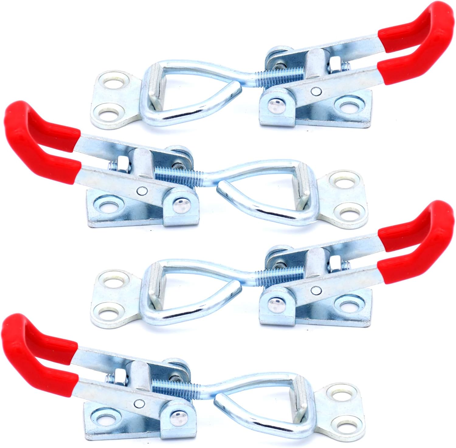 Toggle Clamp,YMWALK 4 PCS Toggle Catch Latches Adjustable Cabinet Boxes ...