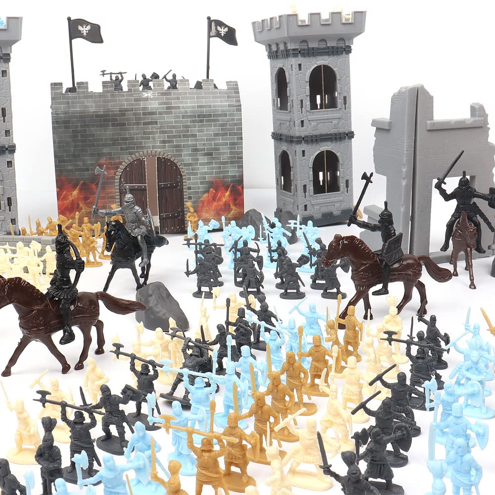 Mua 254pcs/set Medieval Castle Knights Toy Soldier - Army Figures ...
