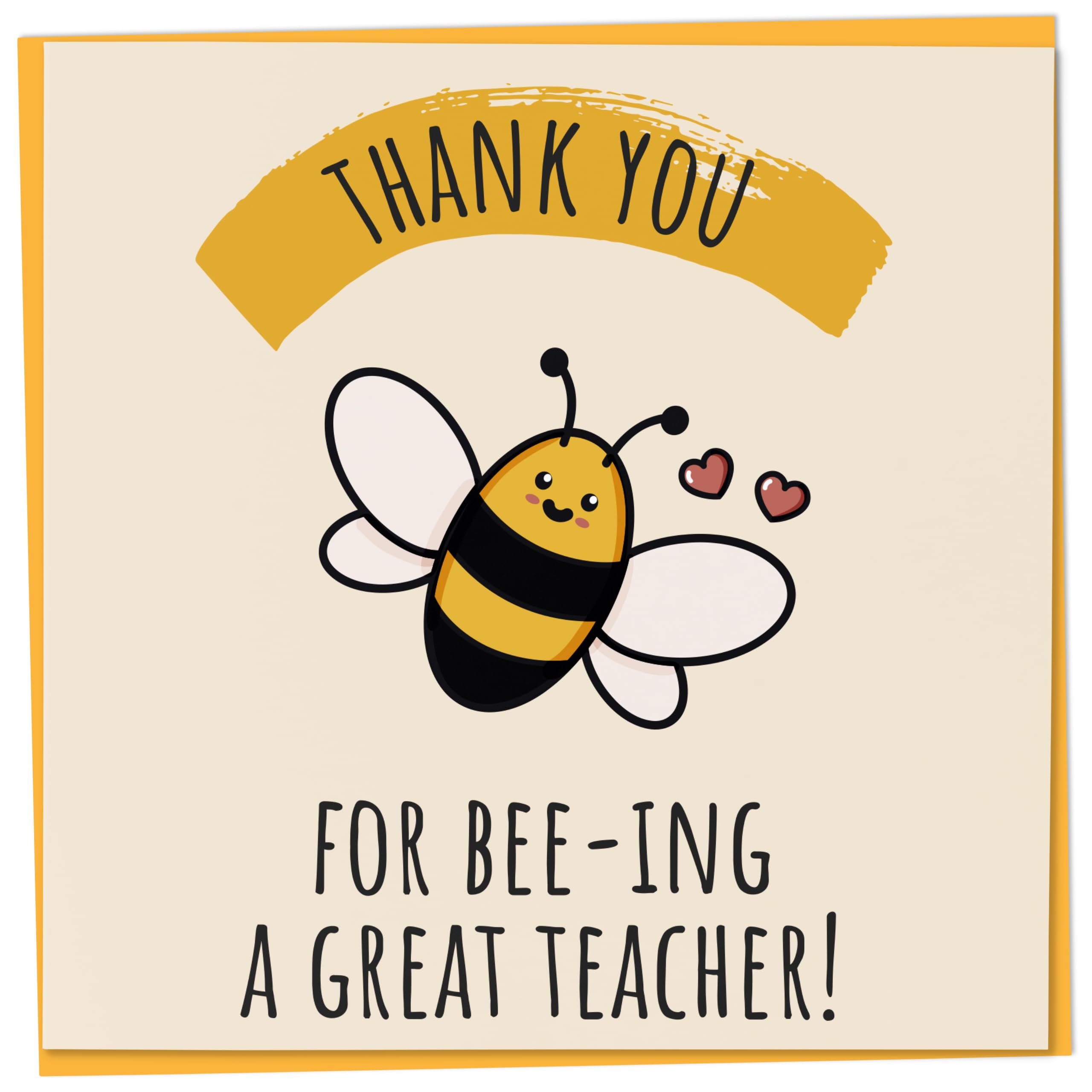 Mua Thank You Card for Teacher, End of Year Leaver Card, Thank You For ...