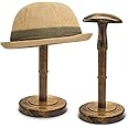 Amazon.com: Tang's Freestanding Hat Stands, Tabletop Hat Rack, Wood ...