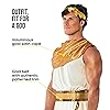 Morph Toga Costume Men, Greek God Costume Men, Roman Toga, Greek ...