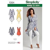 Amazon.com: Simplicity Easy-to-Sew 4149 Skirt, Pants, Tunic Top and ...