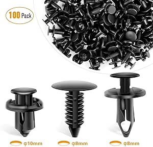 Amazon.com: GOOACC GRC-18 100PCS 7mm 8mm 10mm Nylon Push Expansion ...