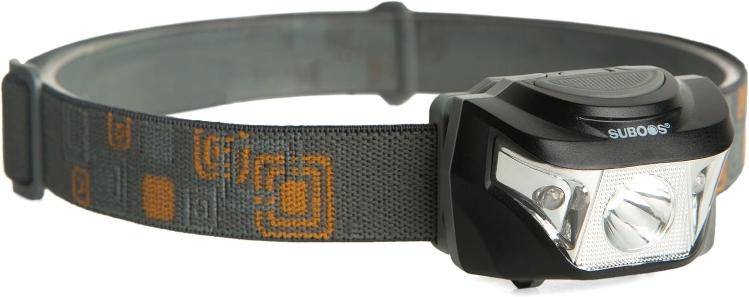 SUBOOS Gen 2 LED Headlamp Flashlight - Bright 170 Lumen White Cree LED ...