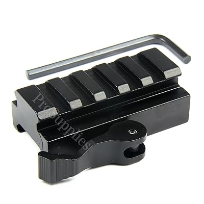 Buy TACFUN 5-Slot Quick Release Detach QR QD 12" Mini Riser Block Mount ...