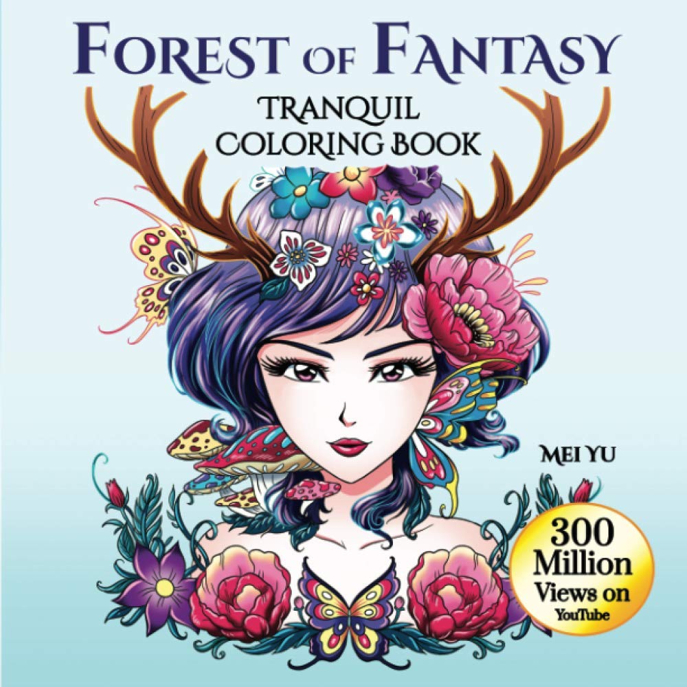 Mua Forest of Fantasy: Tranquil Coloring Book: Relaxing Fantasy ...