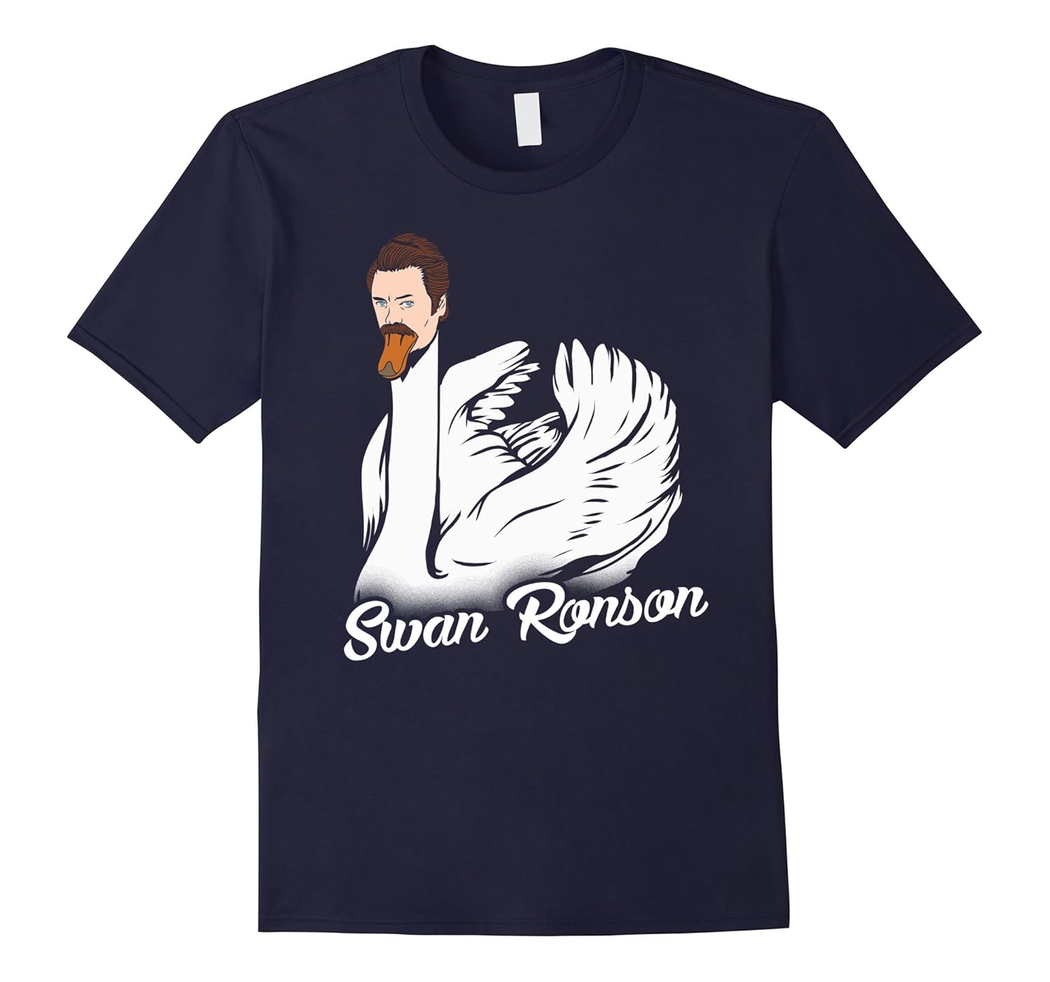 Swan Ronson Funny Shirt – Funny Swan Shirt-CL – Colamaga