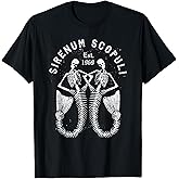 Amazon.com: Goth Punk Siren Mermaid Skeleton Sirenum Scopuli Skull T ...