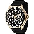 Amazon.com: Invicta Pro Diver Men 48mm Stainless Steel Gold Black dial ...