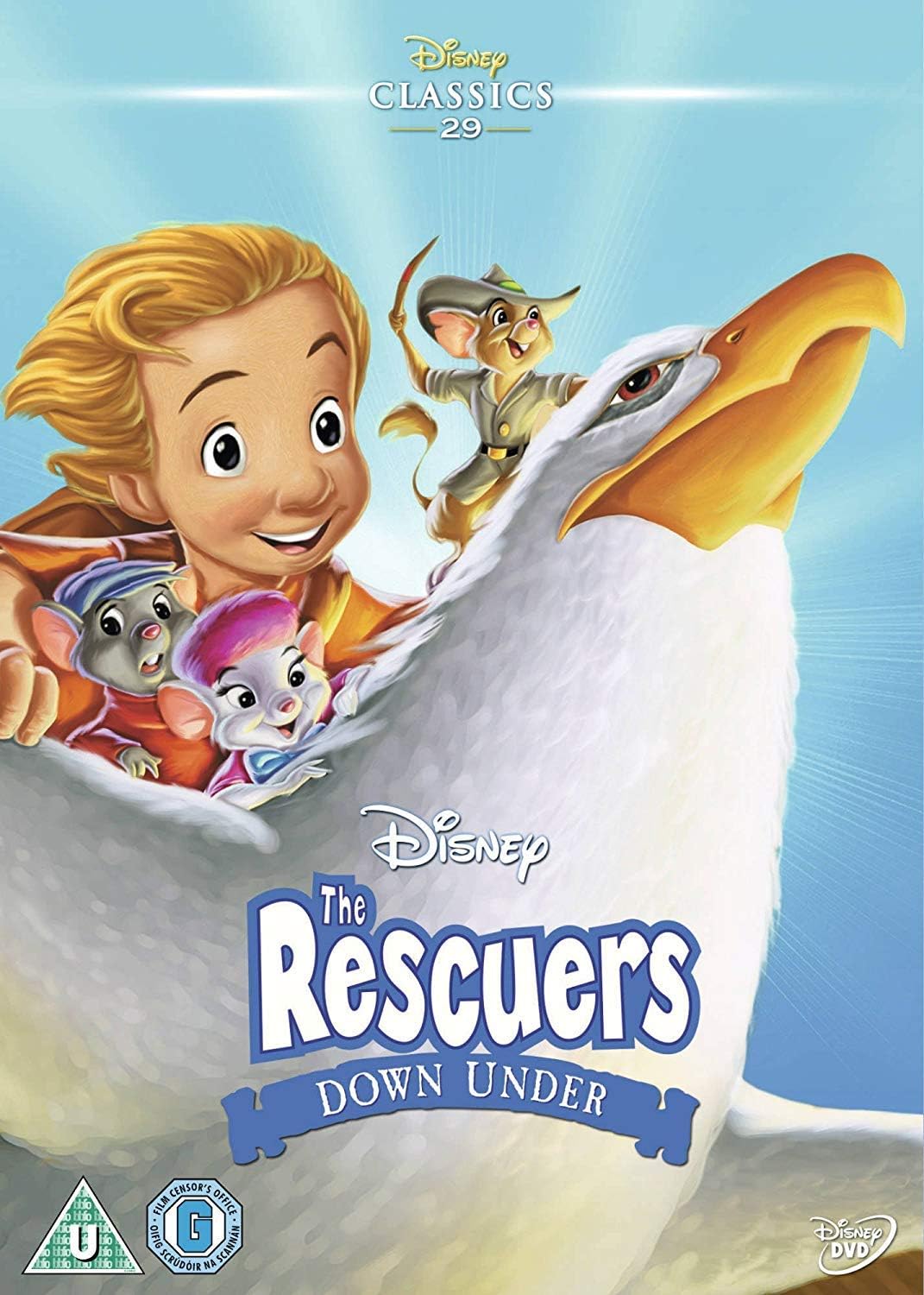 The Rescuers Down Under [DVD] [1991]: Amazon.co.uk: Bob Newhart, Eva ...