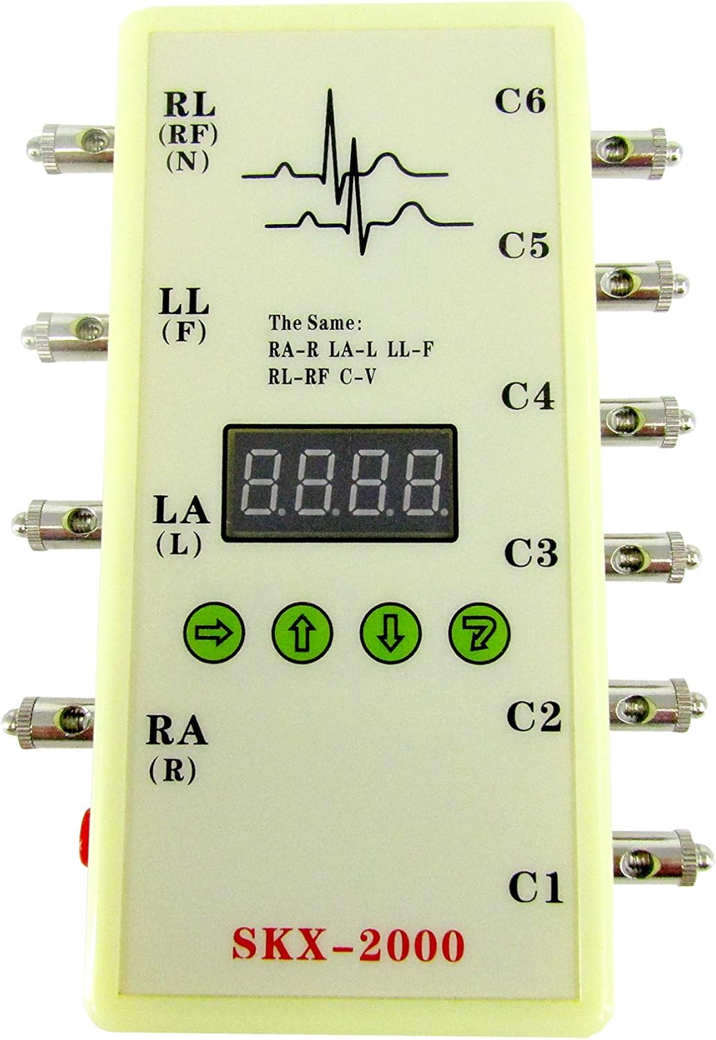 MXBAOHENG SKX2000 ECG Signal Simulator LED Display ECG Signal Generator ...