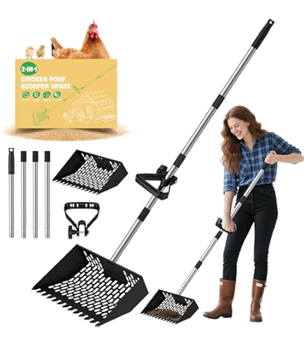 Chicken Chicken Sand Chcken Coop Scoop® 2-n-1 Chcken & Rake U2013 ...