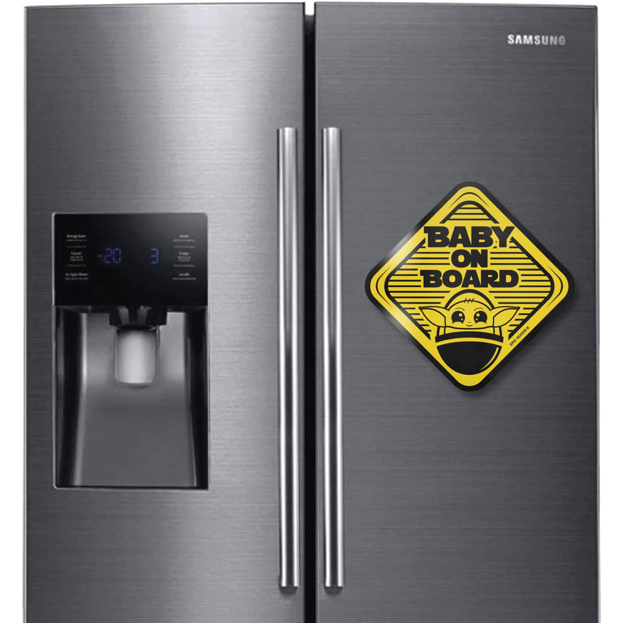 Mua EPIC GOODS Baby On Board Magnets [2-Pack] Baby On Board Signs ...