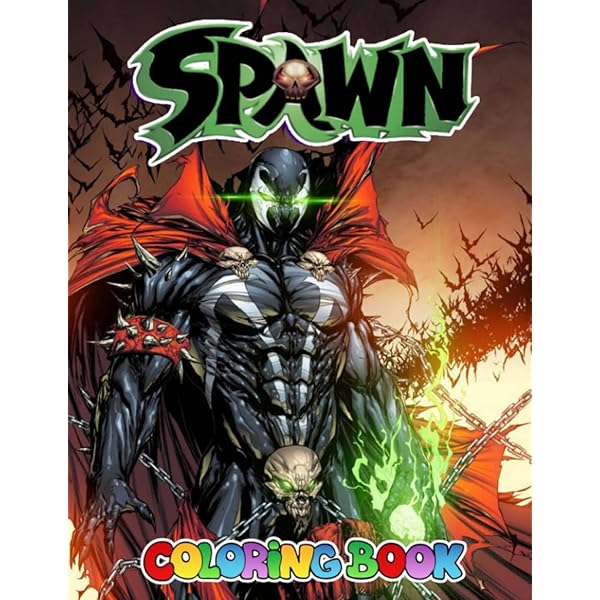 Spawn Coloring Pages [2025]