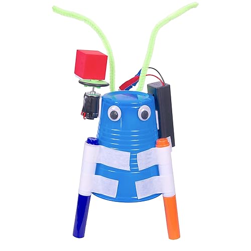 DIY Doodle Scribble Bot Kit – Bulk Pack of 10 Drawing Motorized Doodle ...
