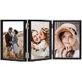 Amazon.com - ORIVAN 4x6 Triple Picture Frame Hinged 3 Photos Folding ...